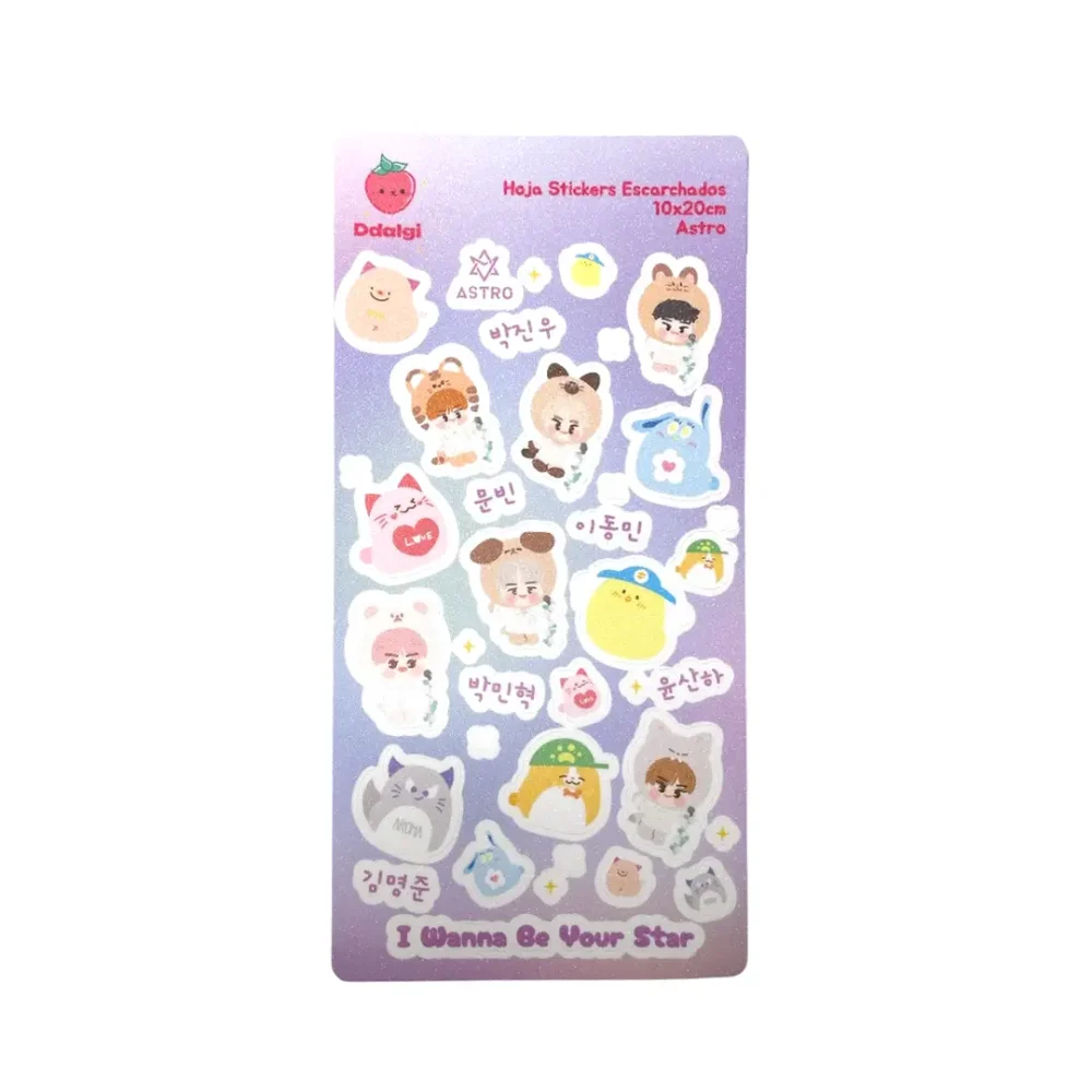 Hoja de stickers Astro | Roroha – Ddalgi Store